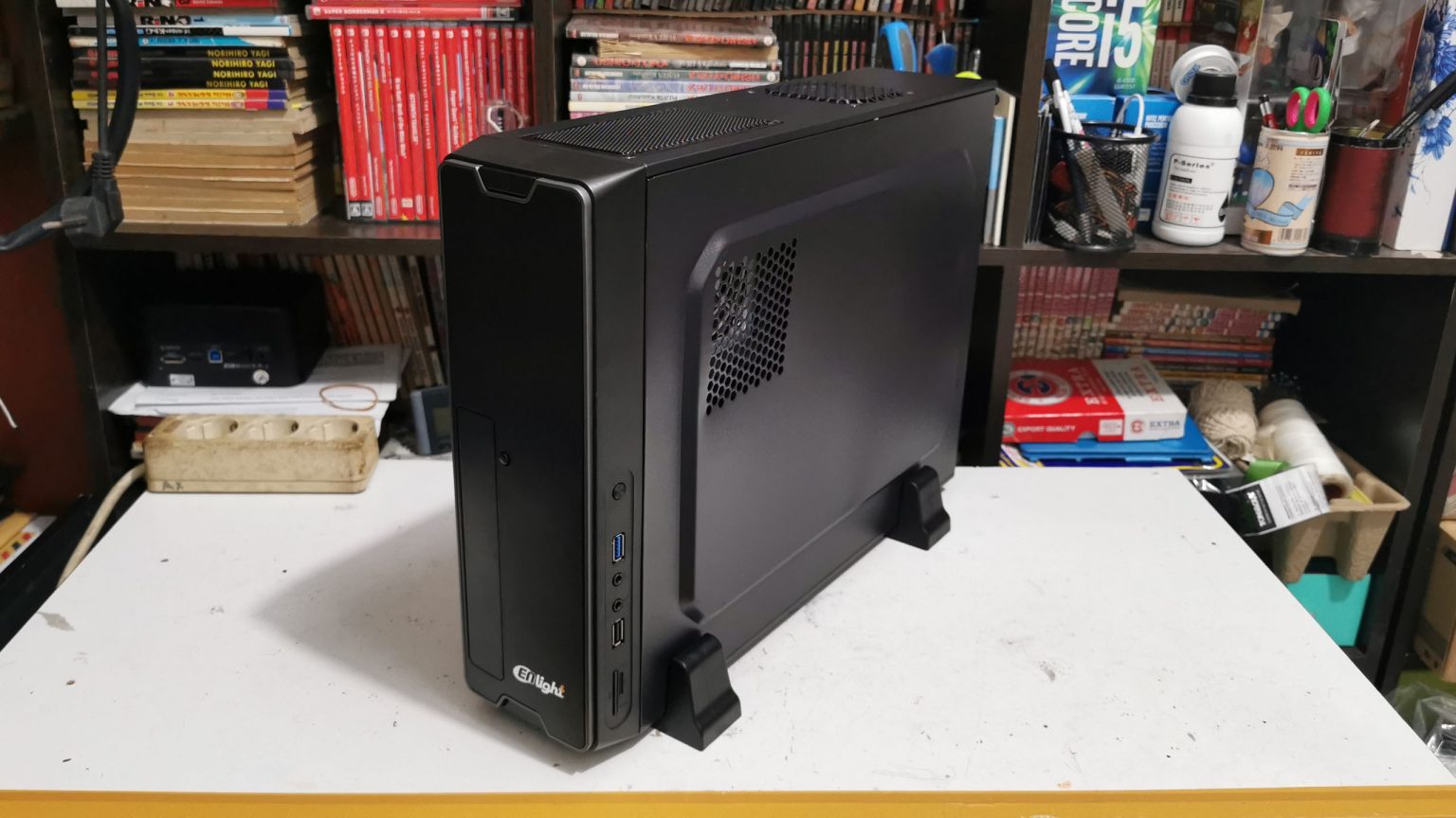 Enlight EN-120, Casing Pc Kantor Yang Bisa Nyelip - TigaGame